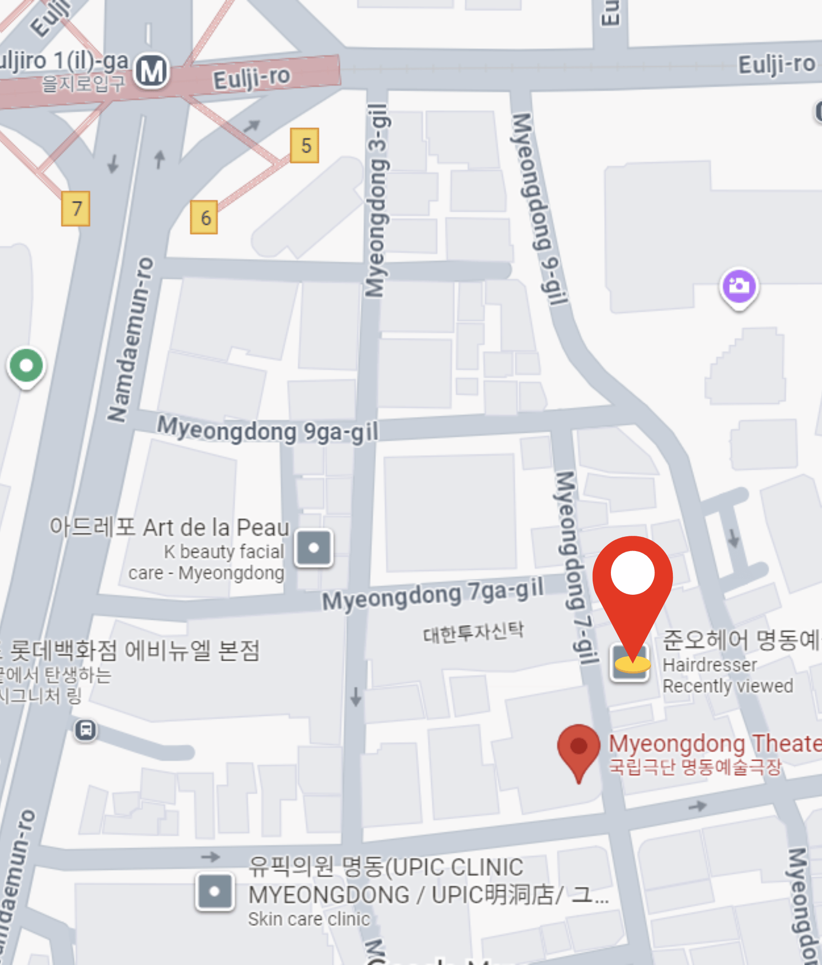 Contact JUNO Hair Myeongdong, Seoul | English-Speaking & Fixed-Price Salon