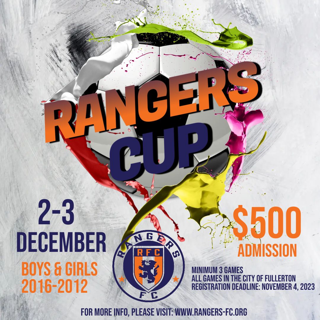 Rangers Tournaments Announcement
