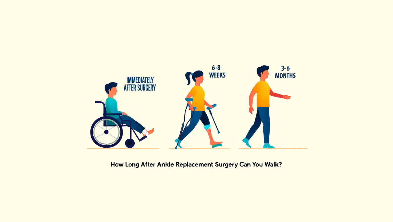 Ankle Replacement Recovery: Timeline and Walking Rehabilitation Guide