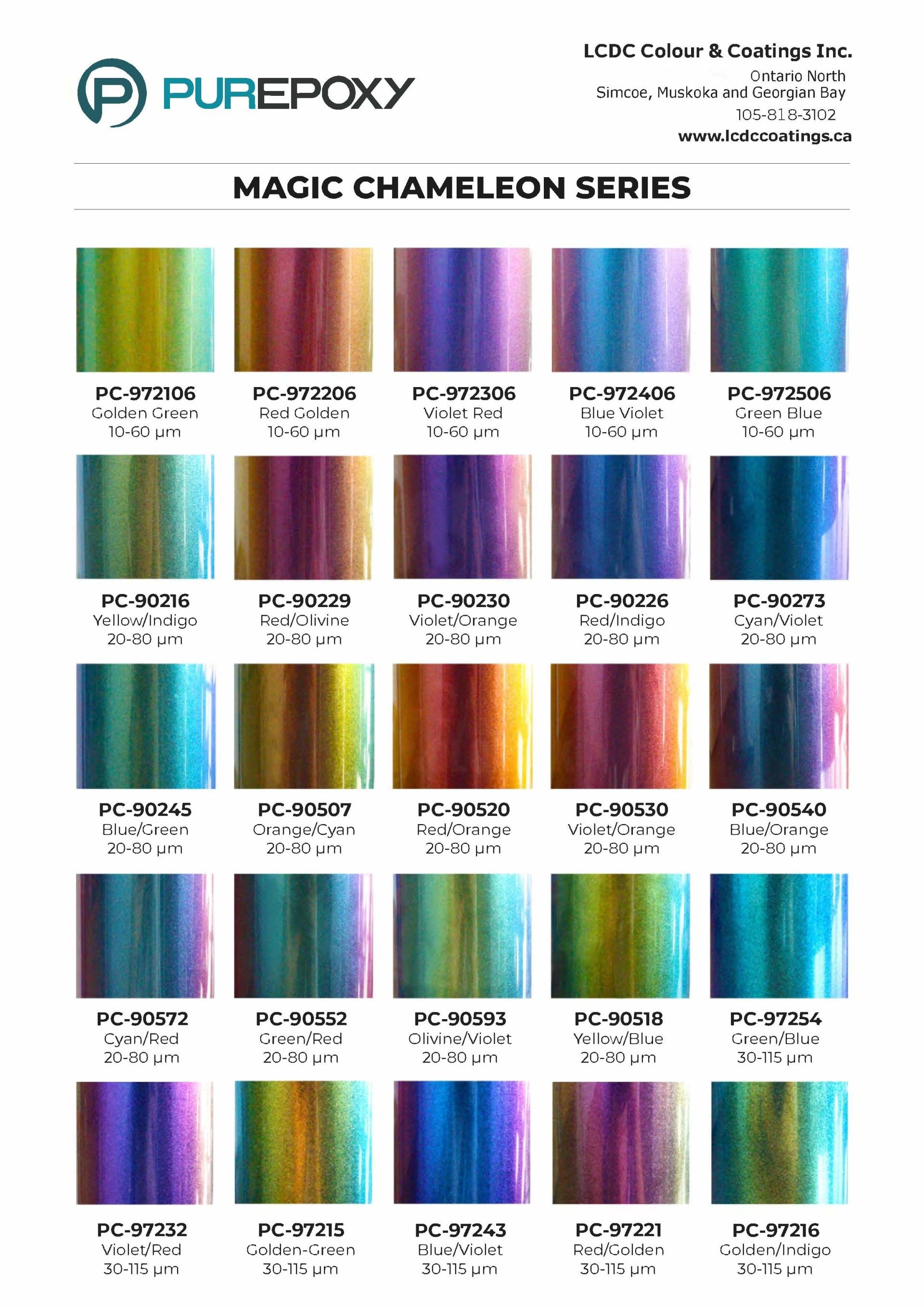 PurEpoxy & Ice Epoxy Supplies & Kits | LCDC Colours & Coatings