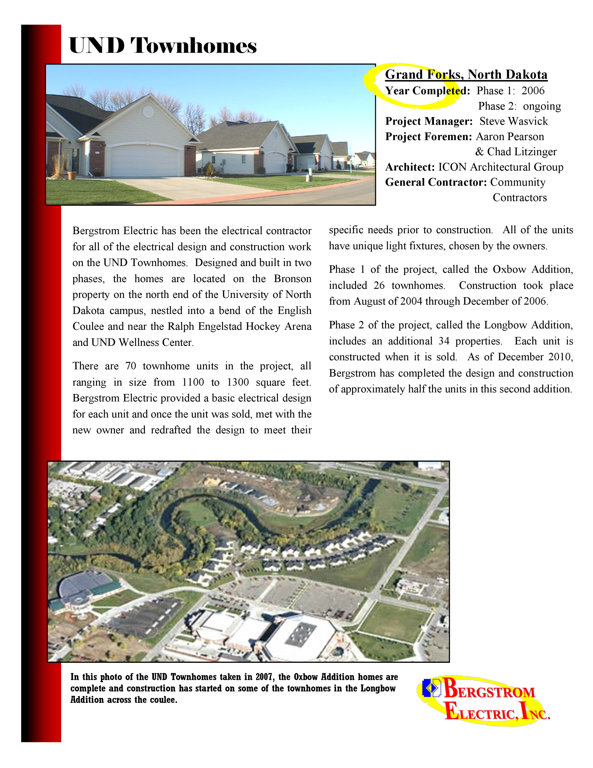 Bergstrom Electric Inc | Where Quality and Customers Matter