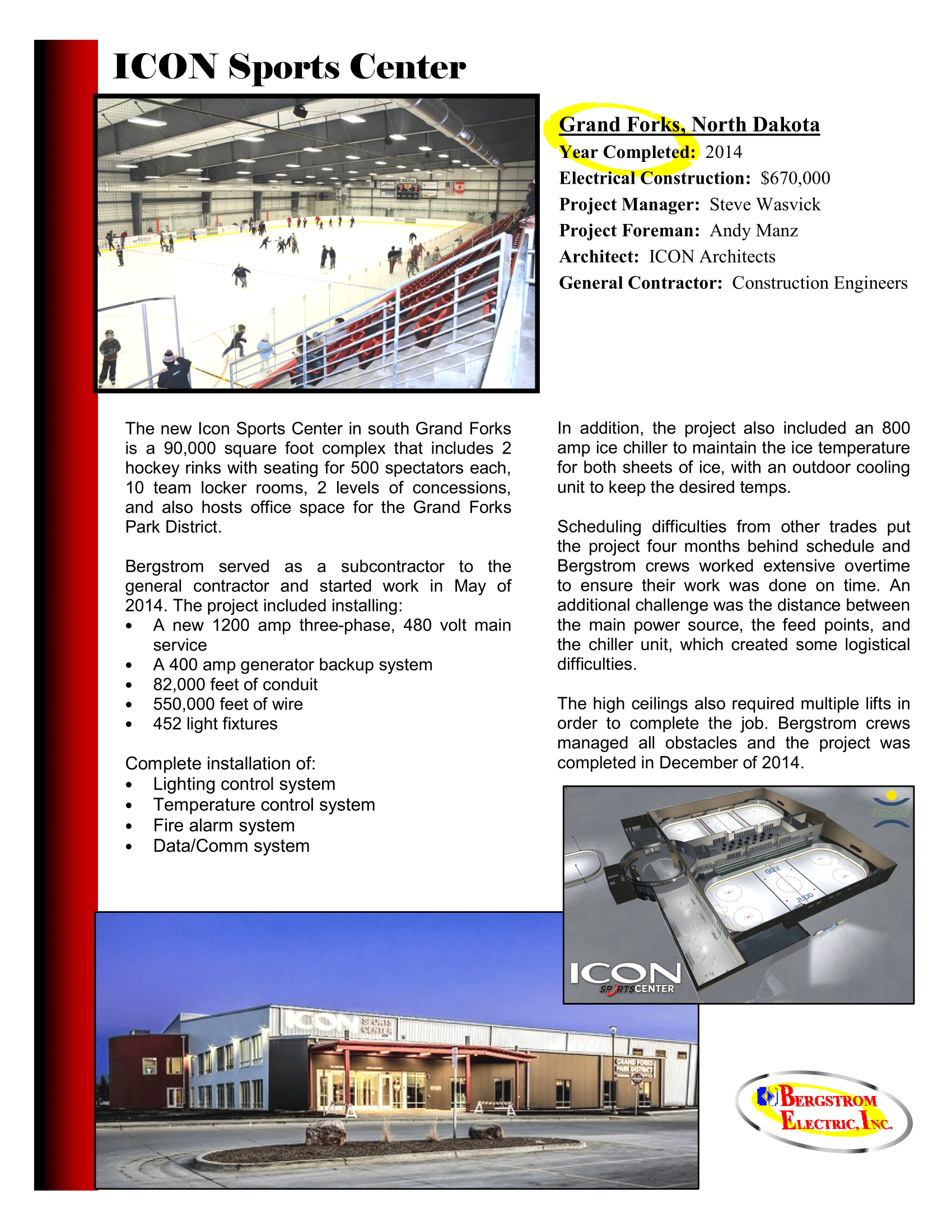 Bergstrom Electric Inc | Where Quality and Customers Matter