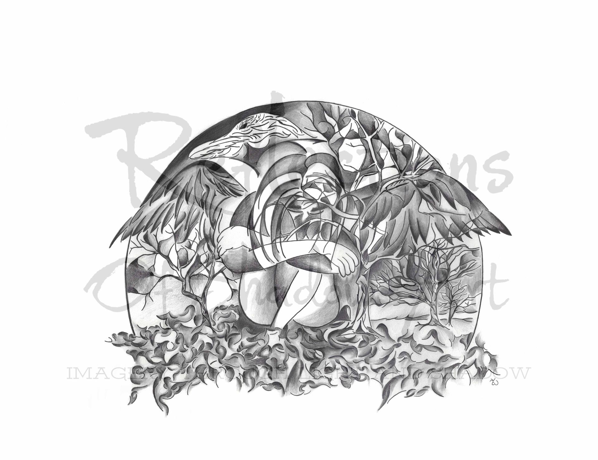 Fallen Angel (Print)