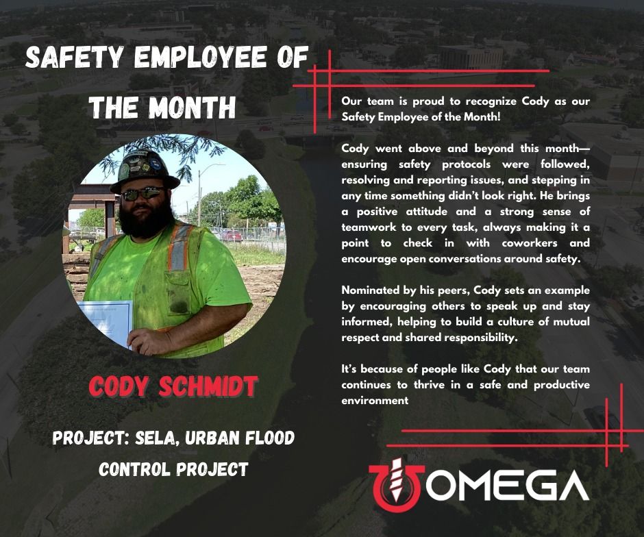 Curtis Schmidt, April Safety Employee of the Month
