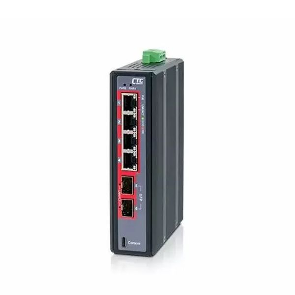 CTC PoE 工業級 網管型 L2 網路交換器 IFS-402GSW-4PB IGS-402SW-4PB