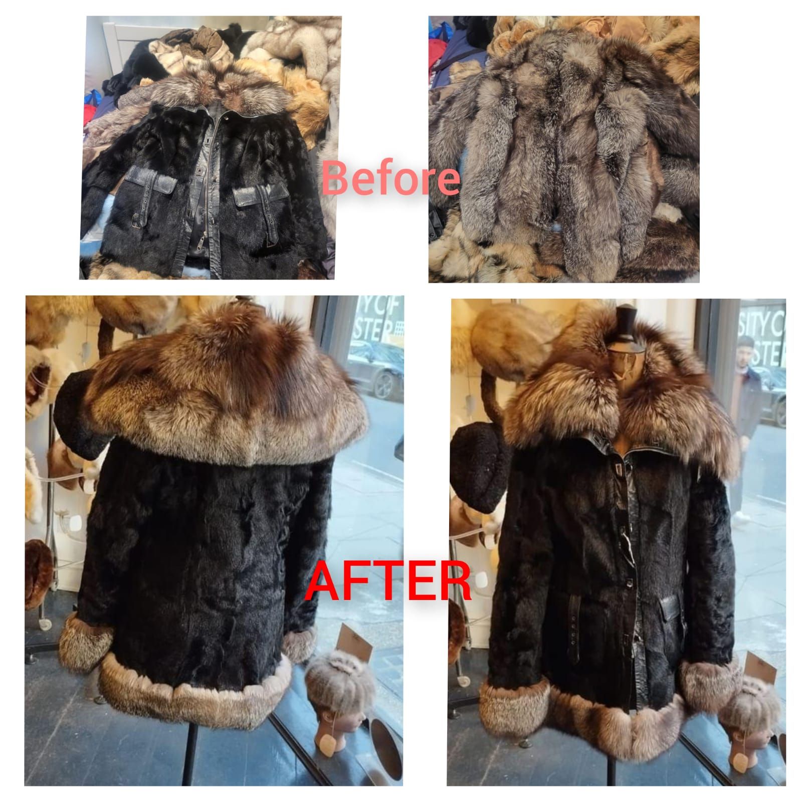 Fur Remodeling & Alterations Services | Fur Coat Tailor