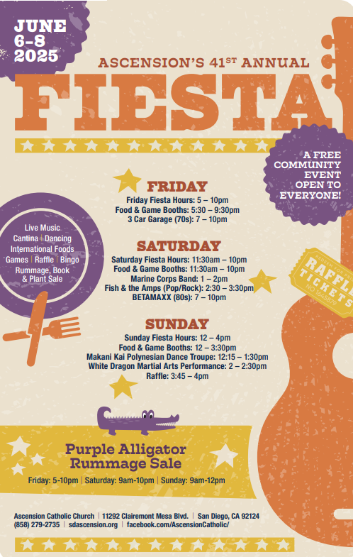 ASCENSION CATHOLIC CHURCH Fiesta 2024