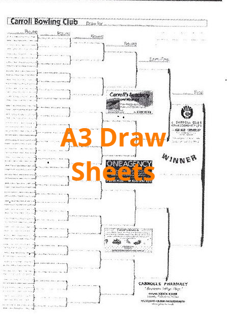 Scorecards for Bowling Clubs | Printed Lawn Bowls Scorecards Australia