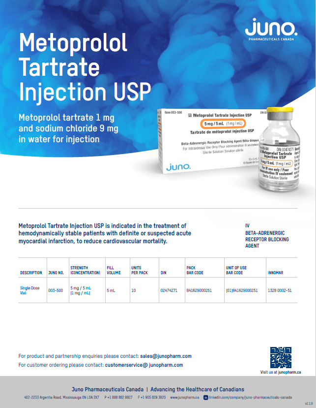 Metoprolol Tartrate