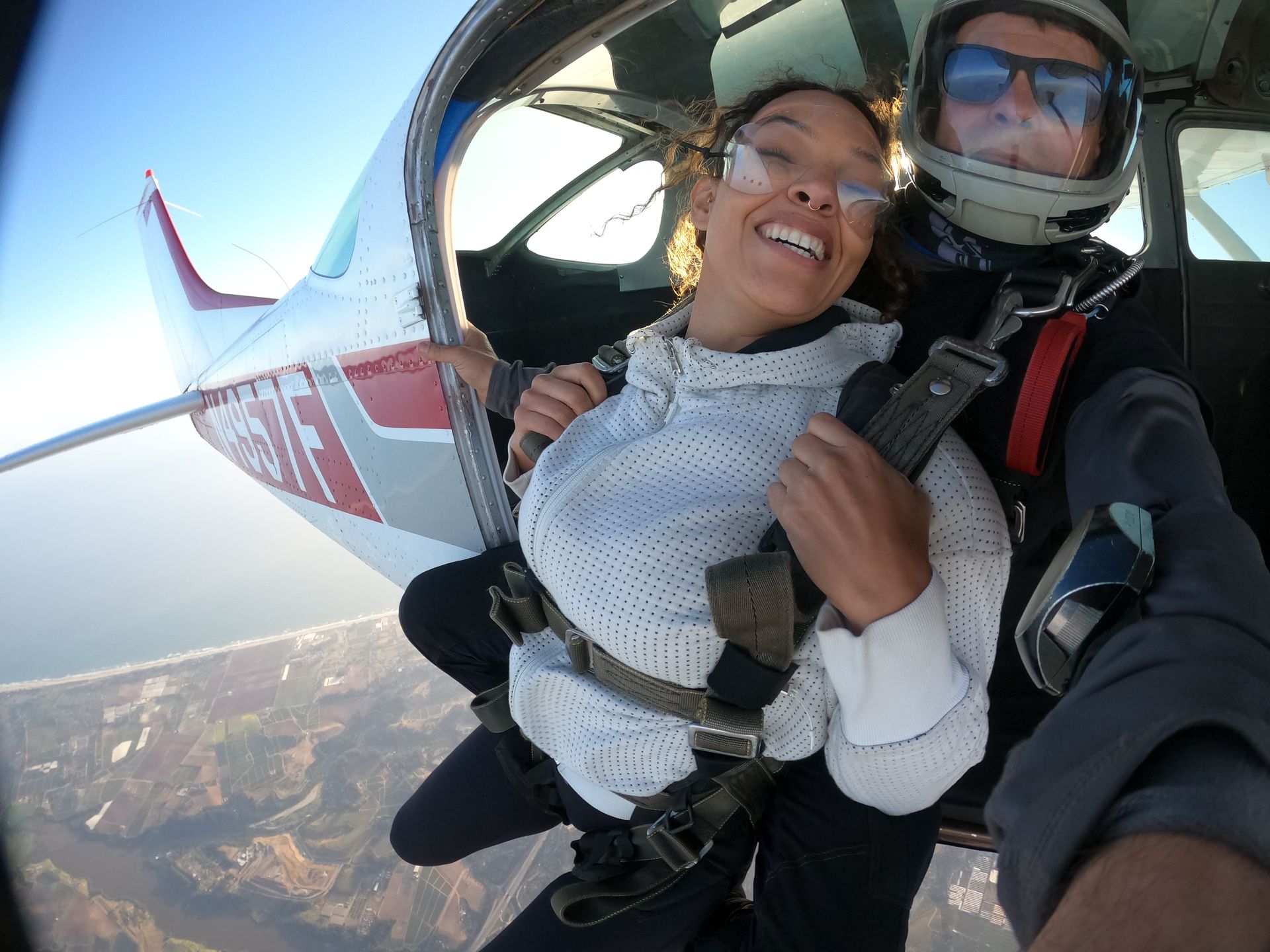 Skydive Santa Cruz I Sample Skydiving Ocean Views