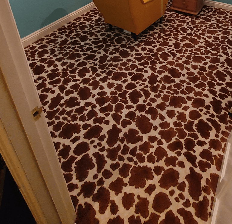 Would an animal print floor covering suit your home in Finchley?