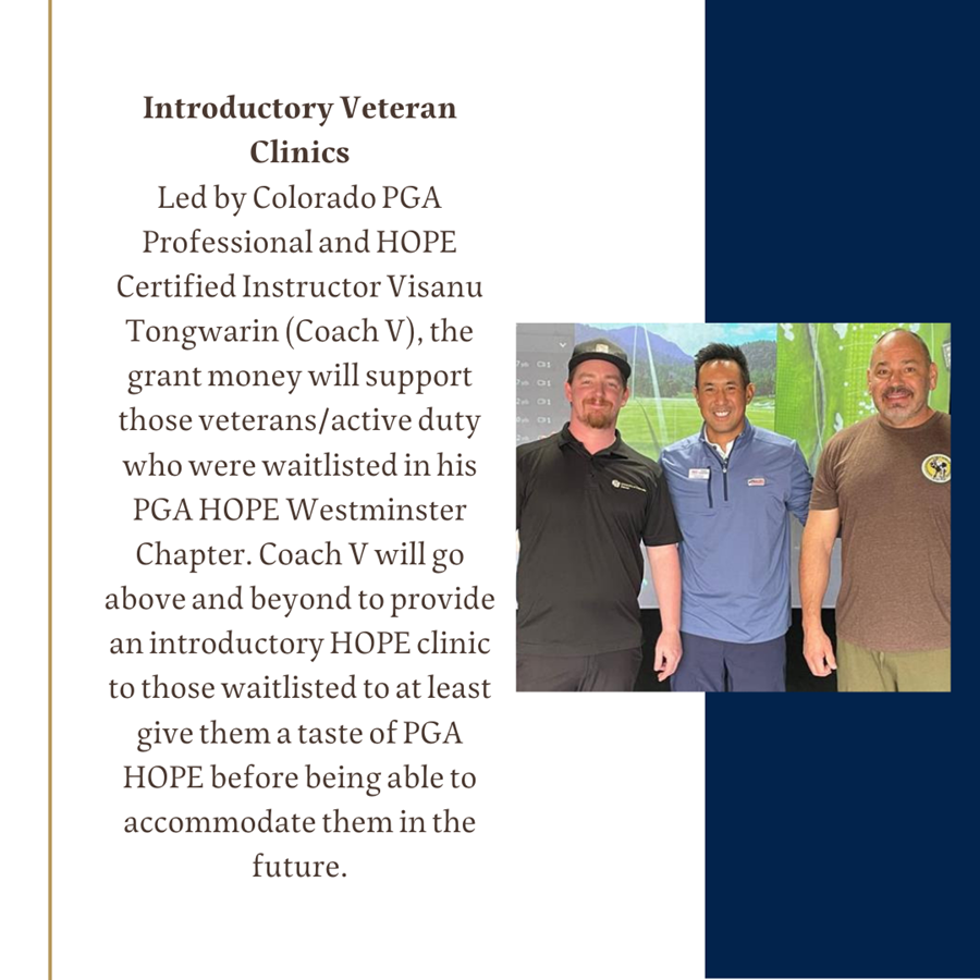 Grants & Scholarships | PGA Reach Colorado