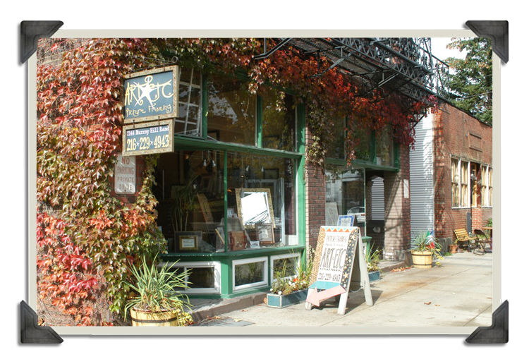 Visit our Cleveland Picture Framing Shop