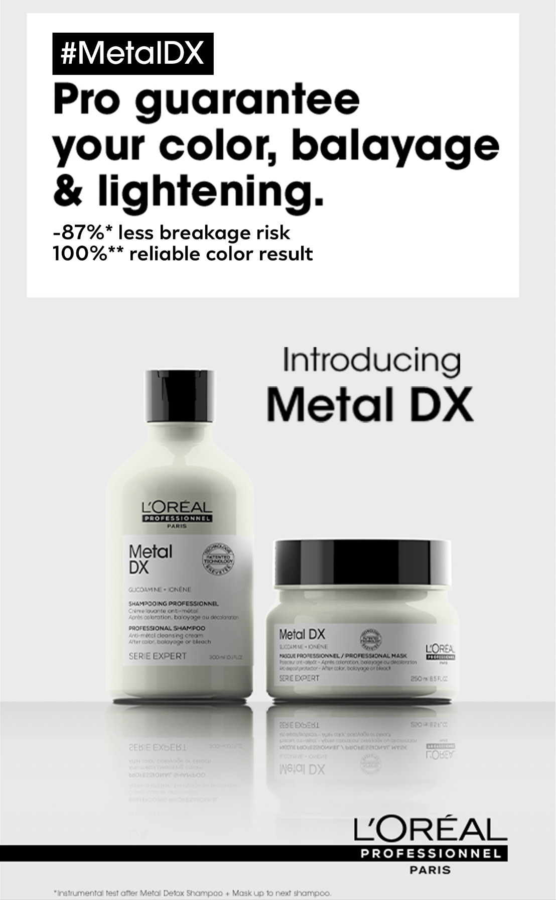 L’OREAL METAL DX: PROFESSIONAL GUARANTEE YOUR HAIR COLOURING