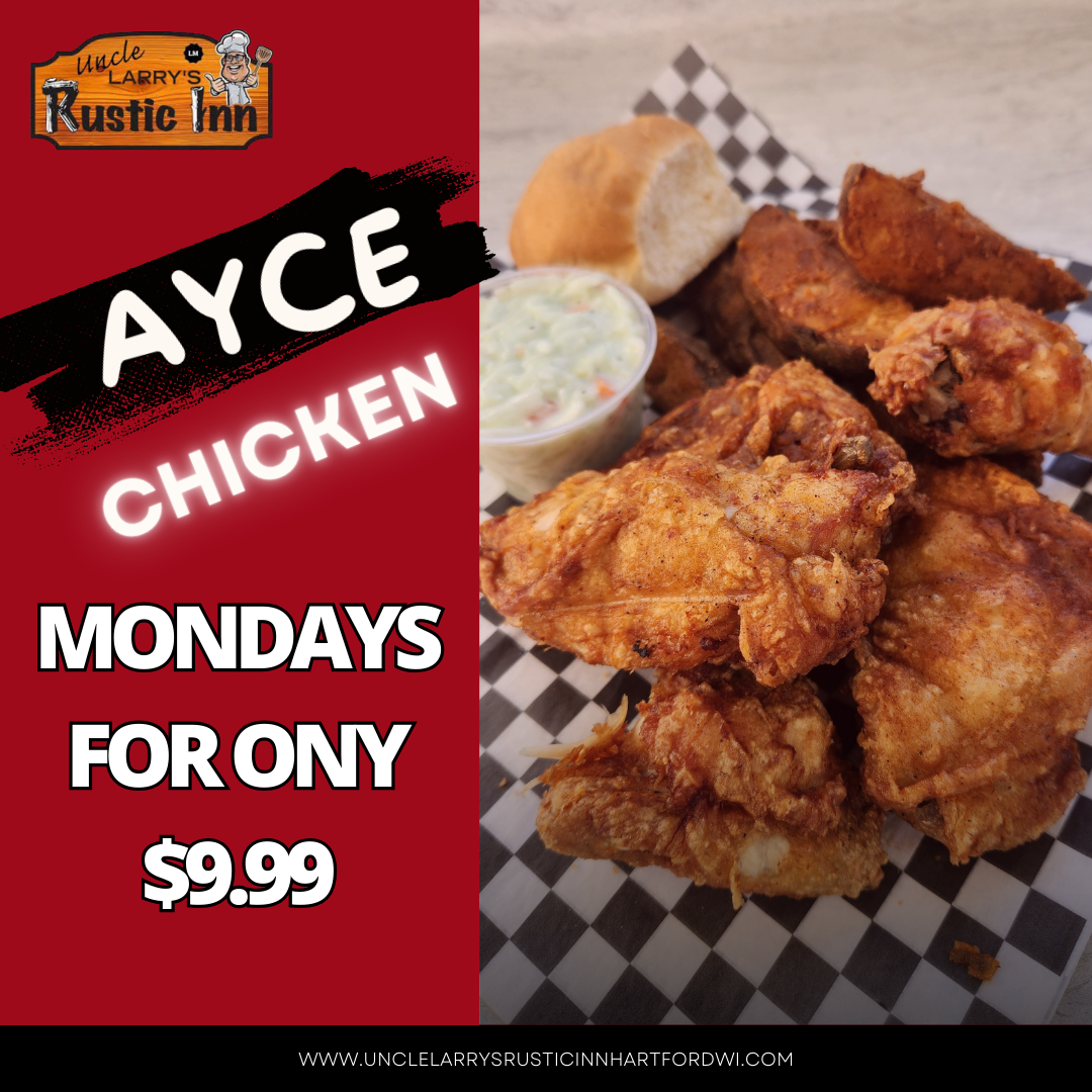 Uncle Larry's Rustic Inn Restaurant & Bar | Hartford WI