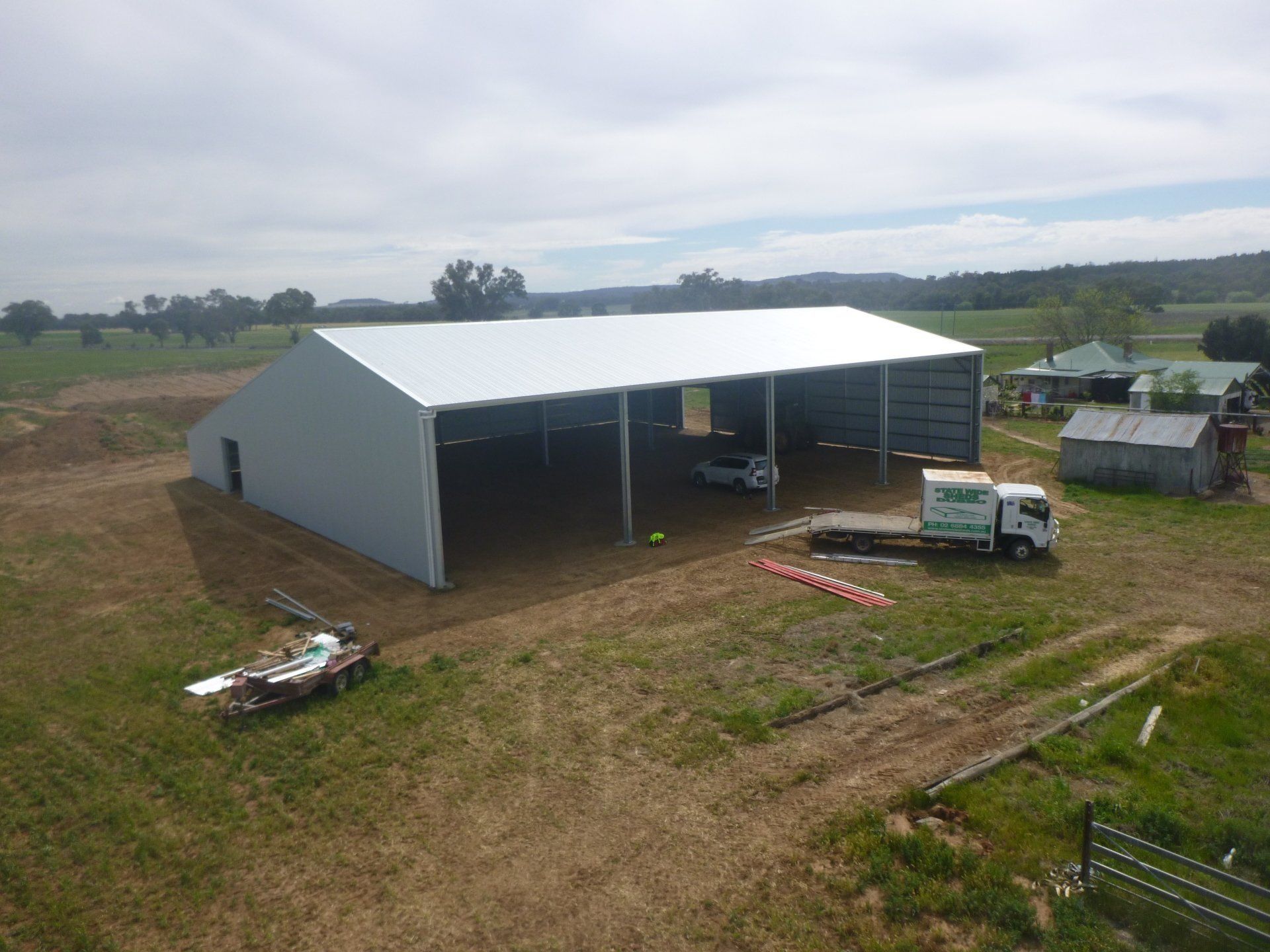 Machinery sheds - Statewidesheds.com.au