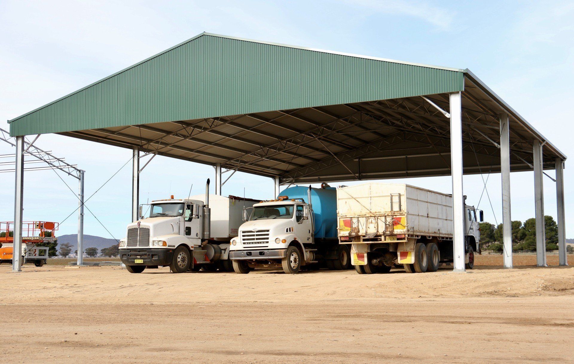 Machinery sheds - Statewidesheds.com.au