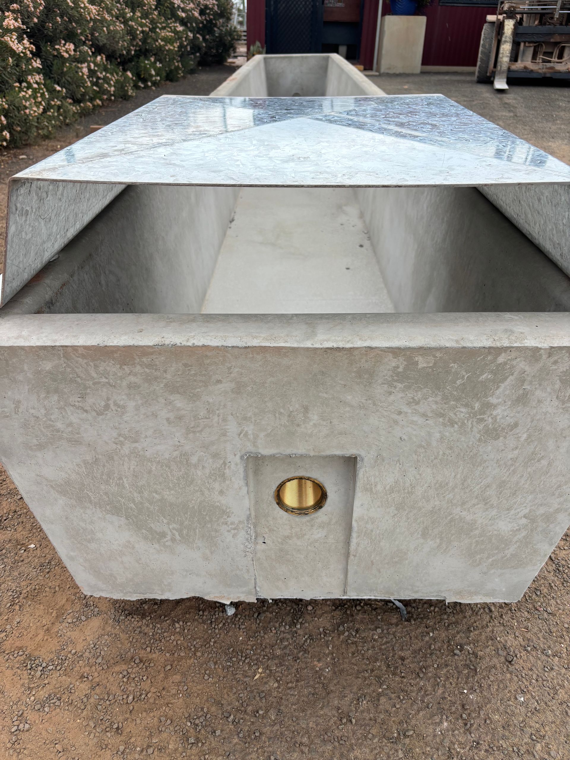 20ft long cattle trough