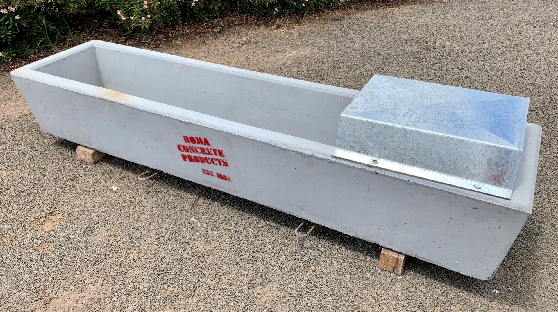 8ft long sheep trough