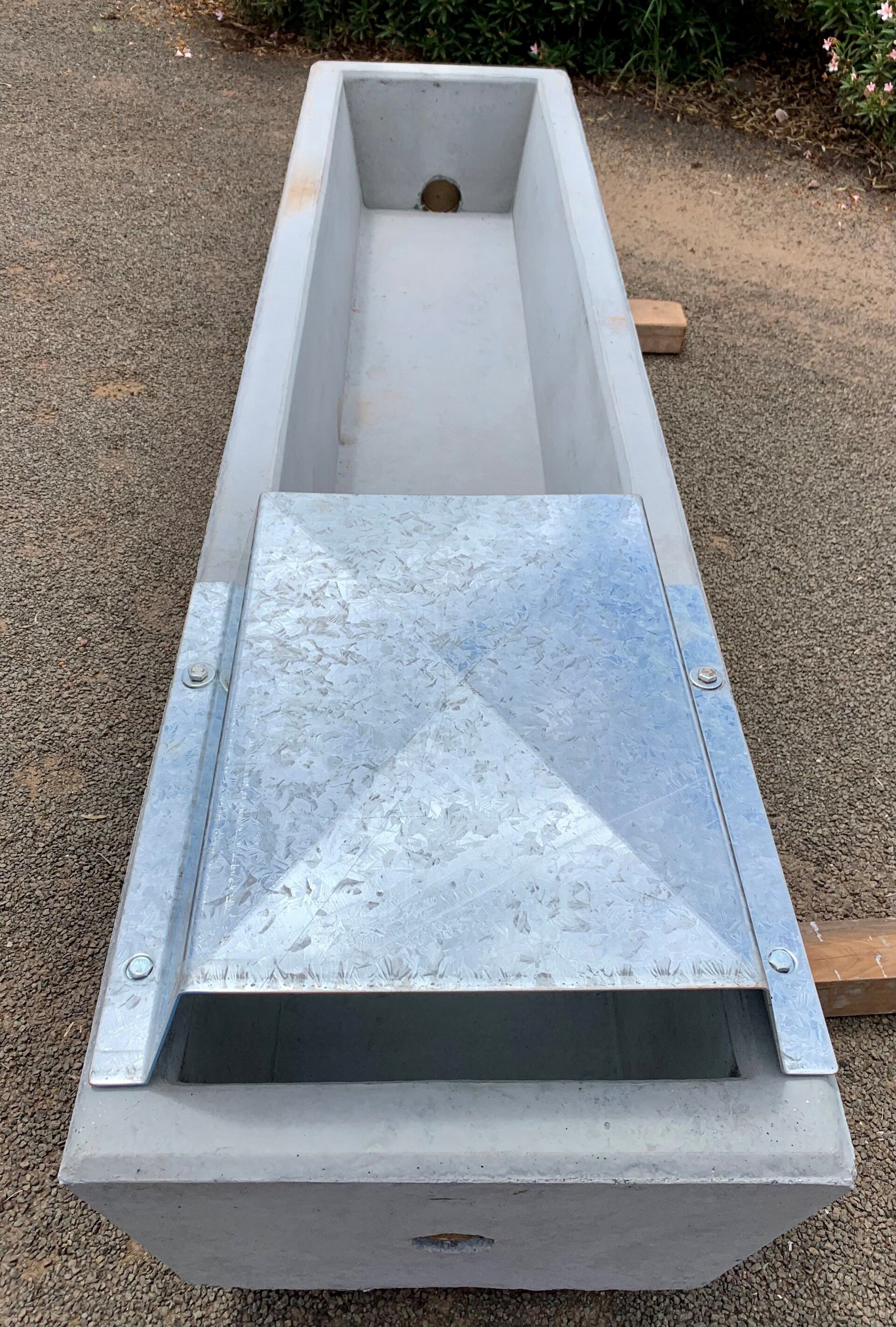 8ft long sheep trough