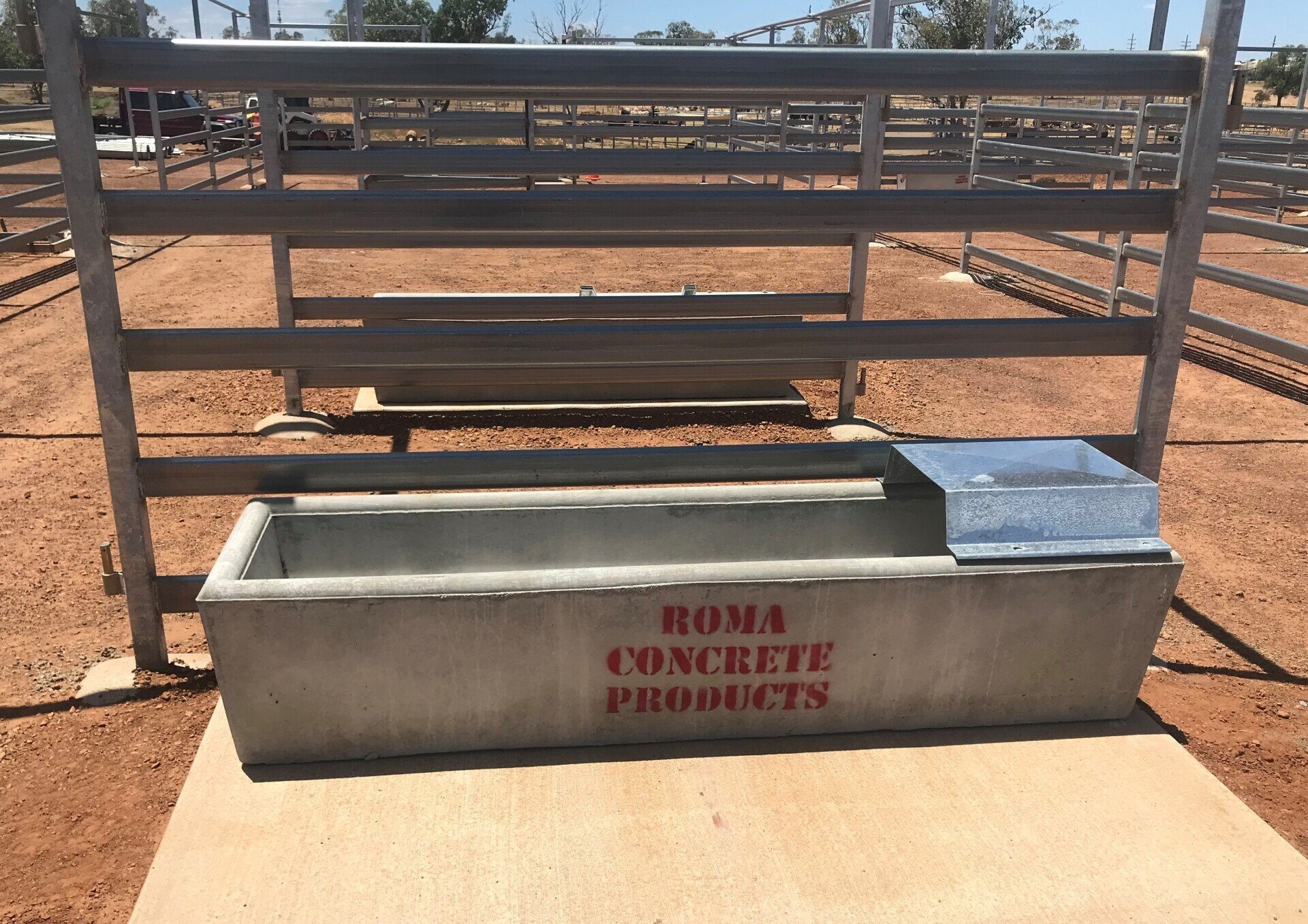 8ft long ~ 650mm wide cattle trough