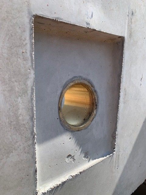 8ft long ~ 1m wide cattle trough