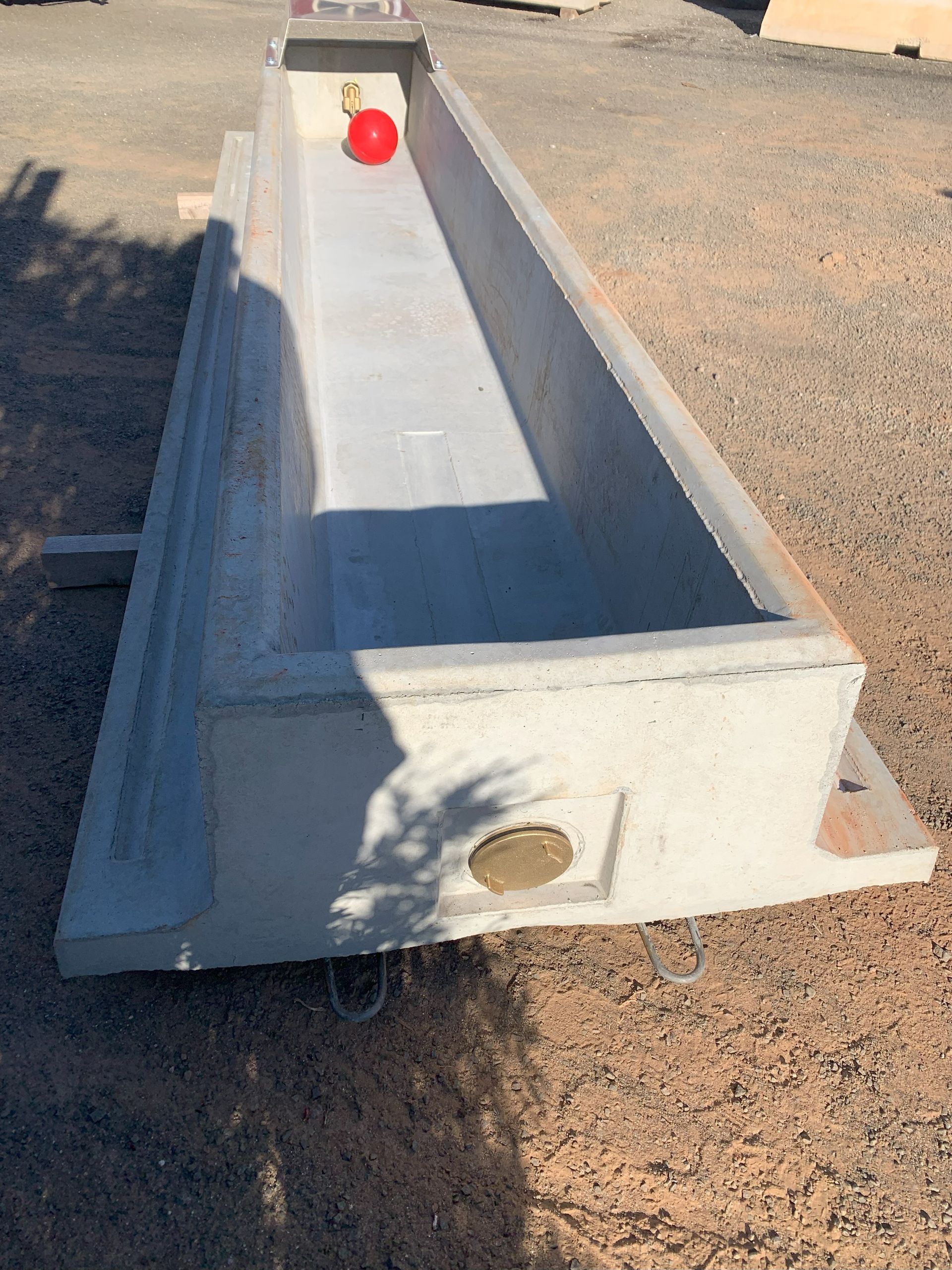 12ft long sheep step trough