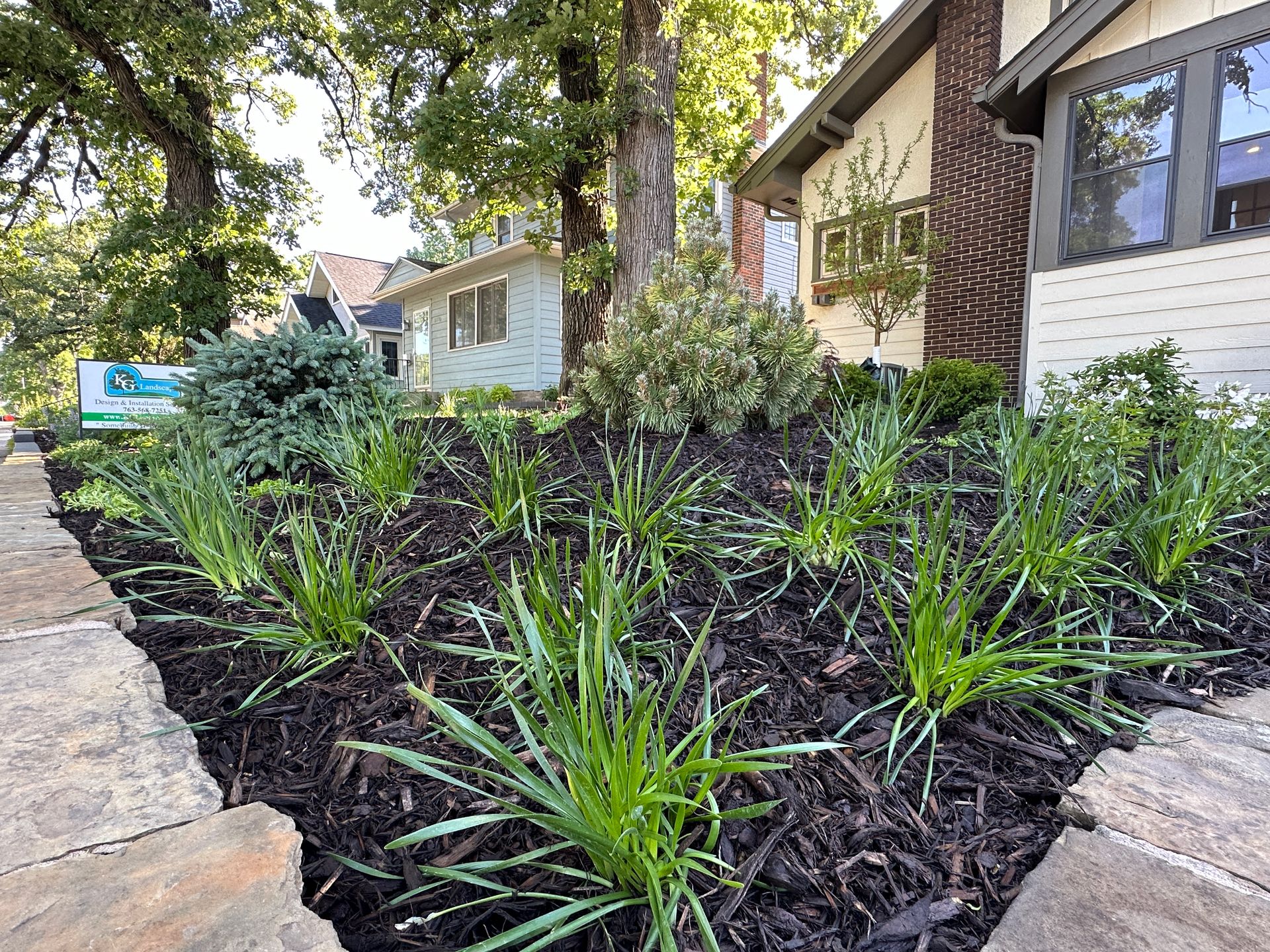Front Yard Landscaping Pictures, KG Landscape Minnesota