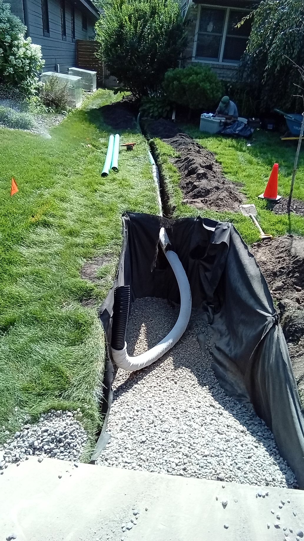Dry Well Installation Sump Pump Drainage | Minneapolis, MN Case Study