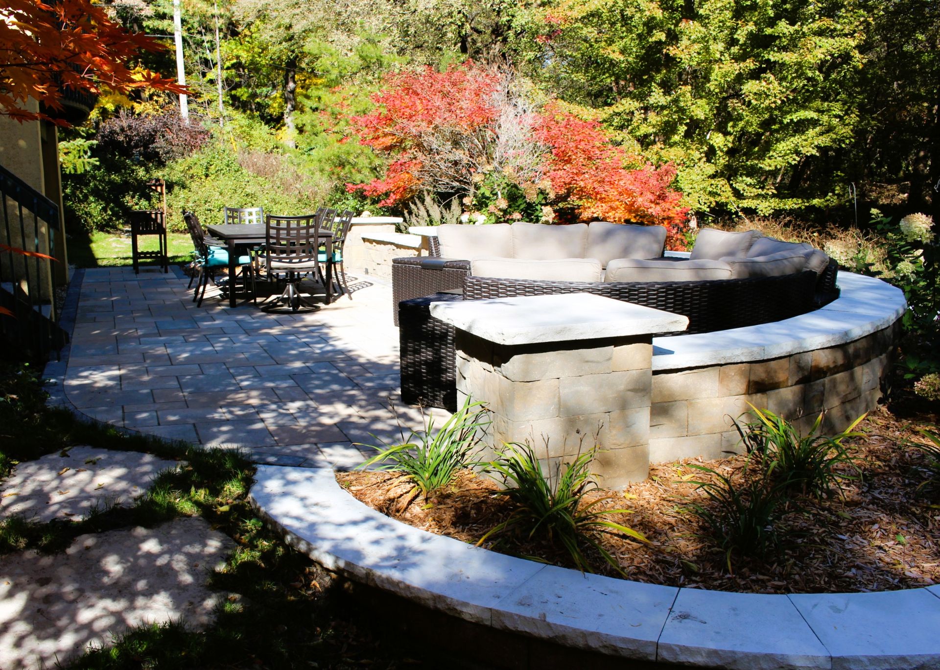 Patio, Fire Feature & Outdoor Living Space Pictures MN