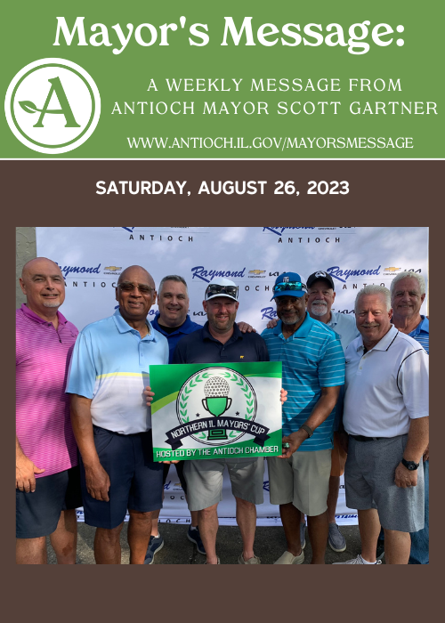 Mayor’s Message – September 22, 2023