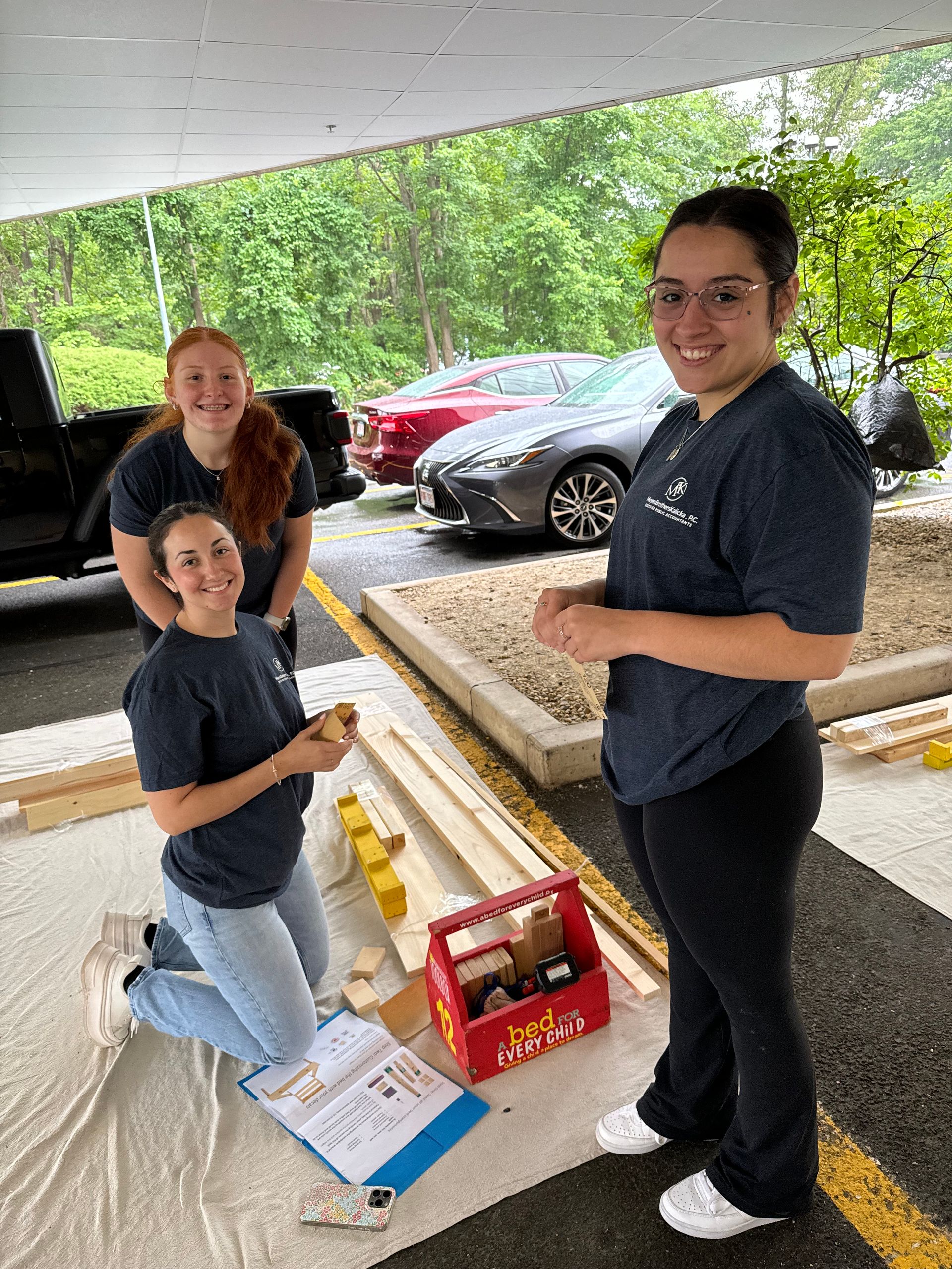 Building Dreams: MBK builds 10 beds for "A Bed for Every Child"