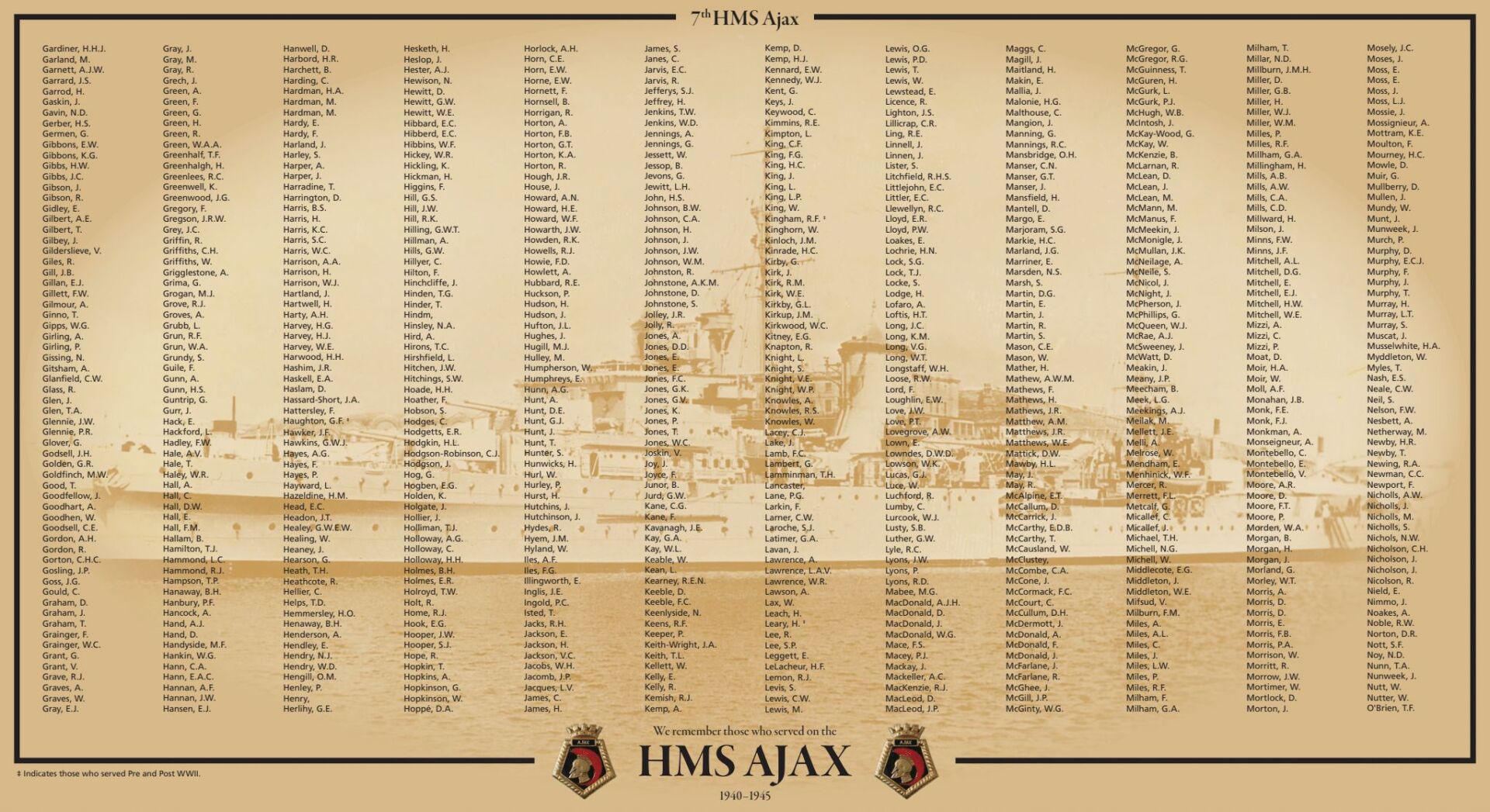 HMS Ajax & River Plate Veterans Association