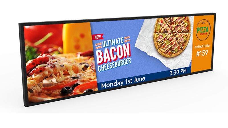 Ultra-Wide Stretched Bar Display 28" & 37"