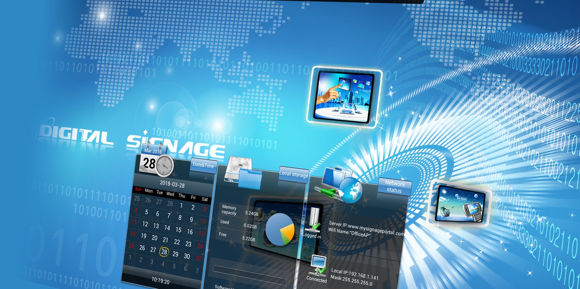 Digital menu board | Display Components