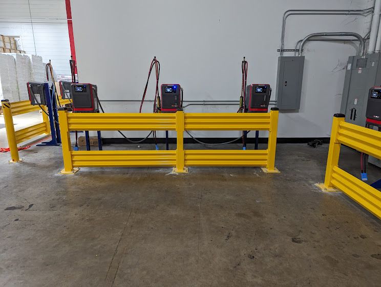 Double High Industrial Guard Rails | P Strouth LLC