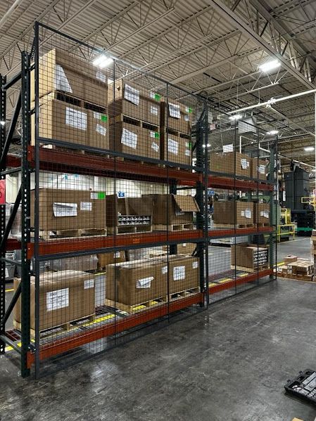 Pallet Rack, Guard Rail, Wire Cage Supplier | P Strouth