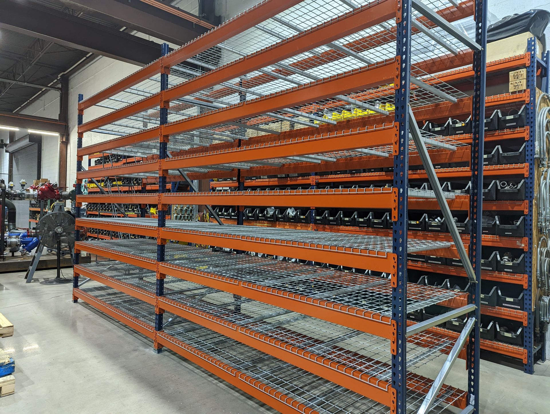 Pallet Rack, Guard Rail, Wire Cage Supplier | P Strouth