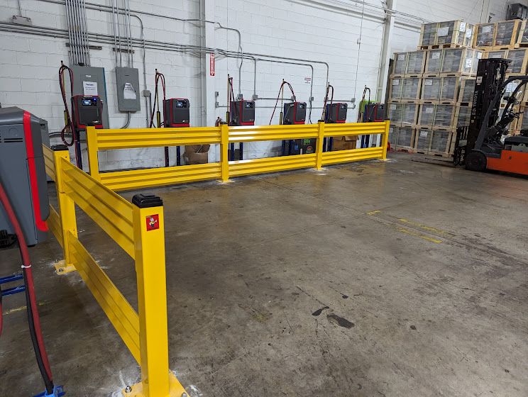 Double High Industrial Guard Rails | P Strouth LLC