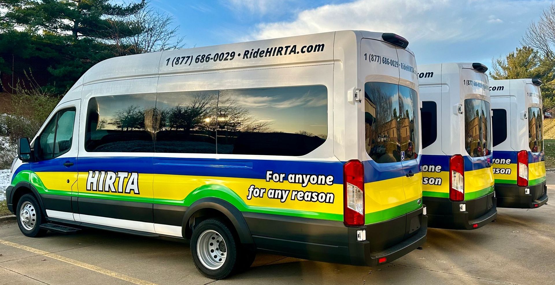 HIRTA Welcomes Three New Ford Transits to Enhance Rural Public Transit ...