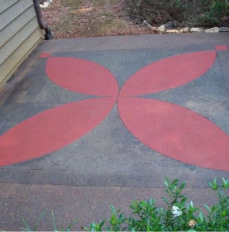 Stained & Engraved Concrete | High Point, NC