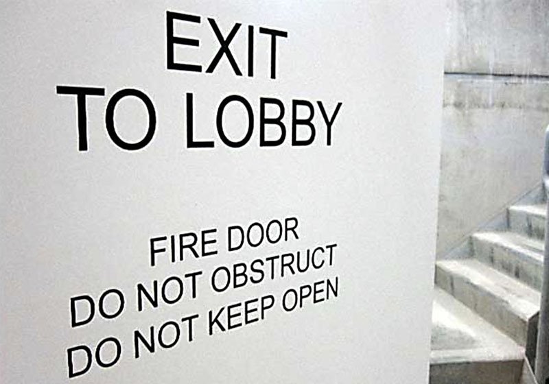 Directional and Safety Signs