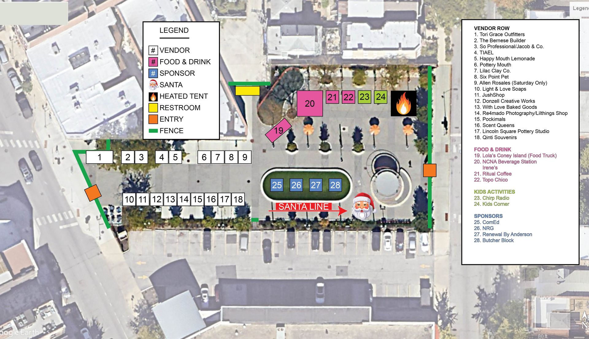 The North Center Holly Jolly Holiday Market Event