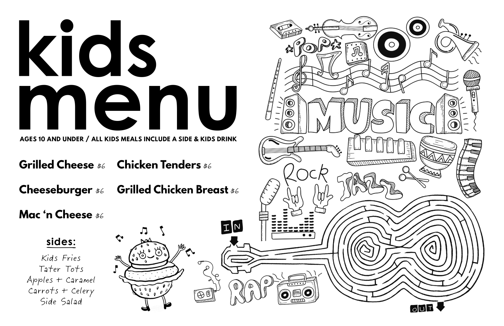 Main Menu {Bar 145} Toledo, Ohio