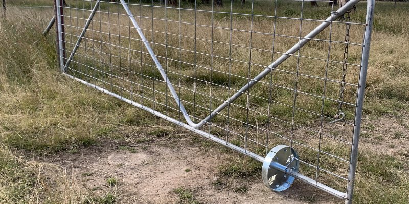 The Gate Wheel, Effortlessly Opens Heavy Gates