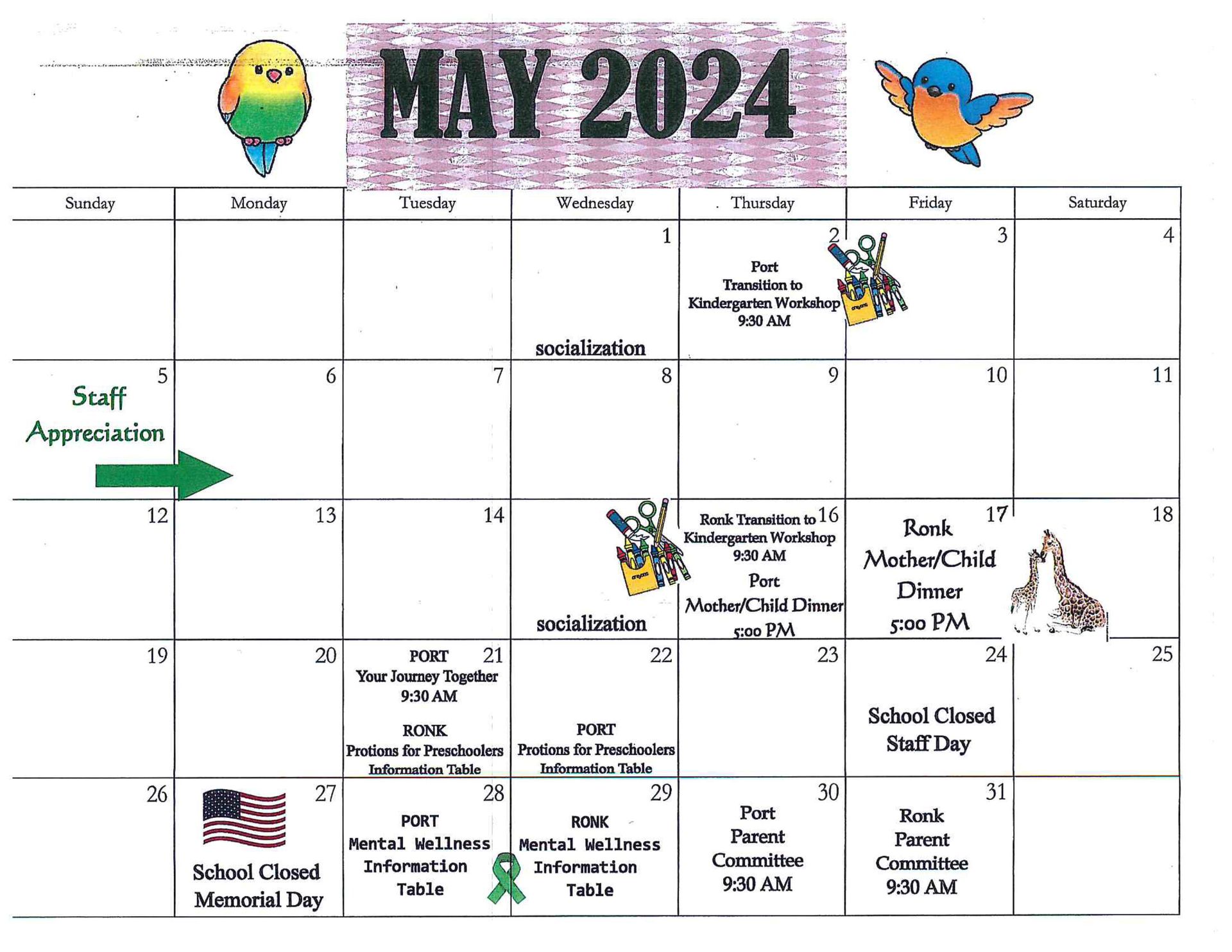 Parents Page | The Children's Community Head Start Birth to Five Program