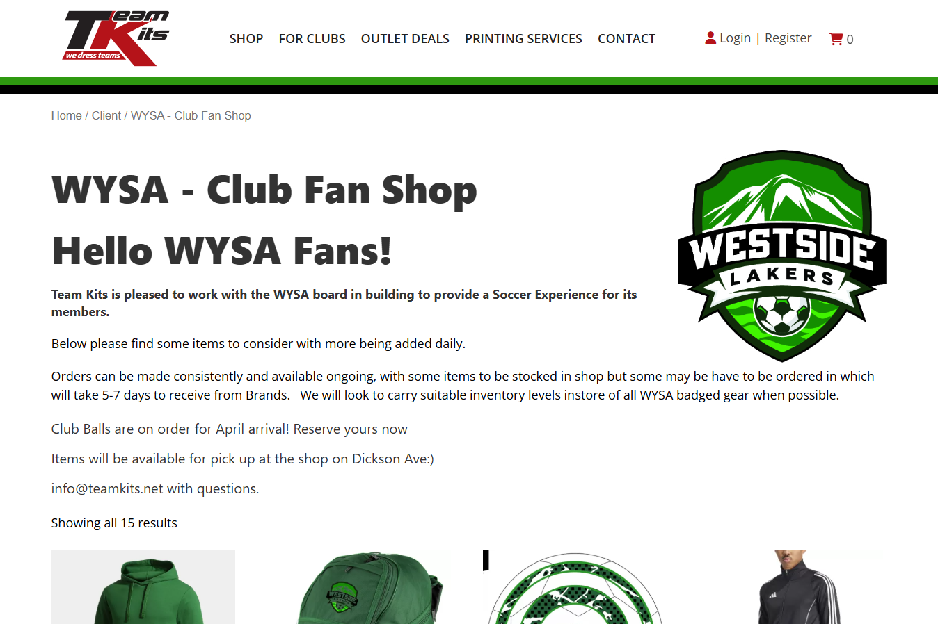 WYSA launches new online store
