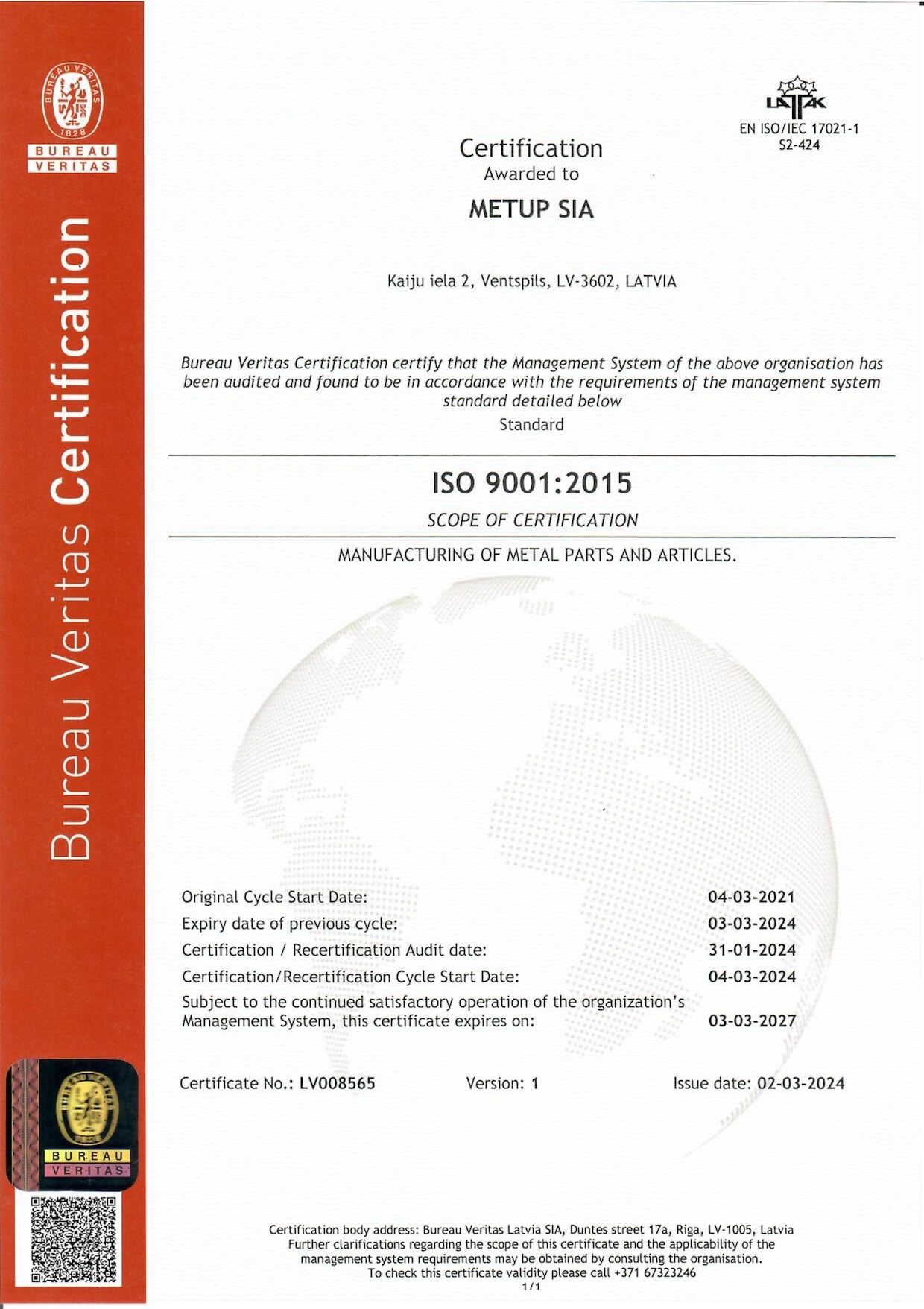 About Metup – Certified Steel Fabricator