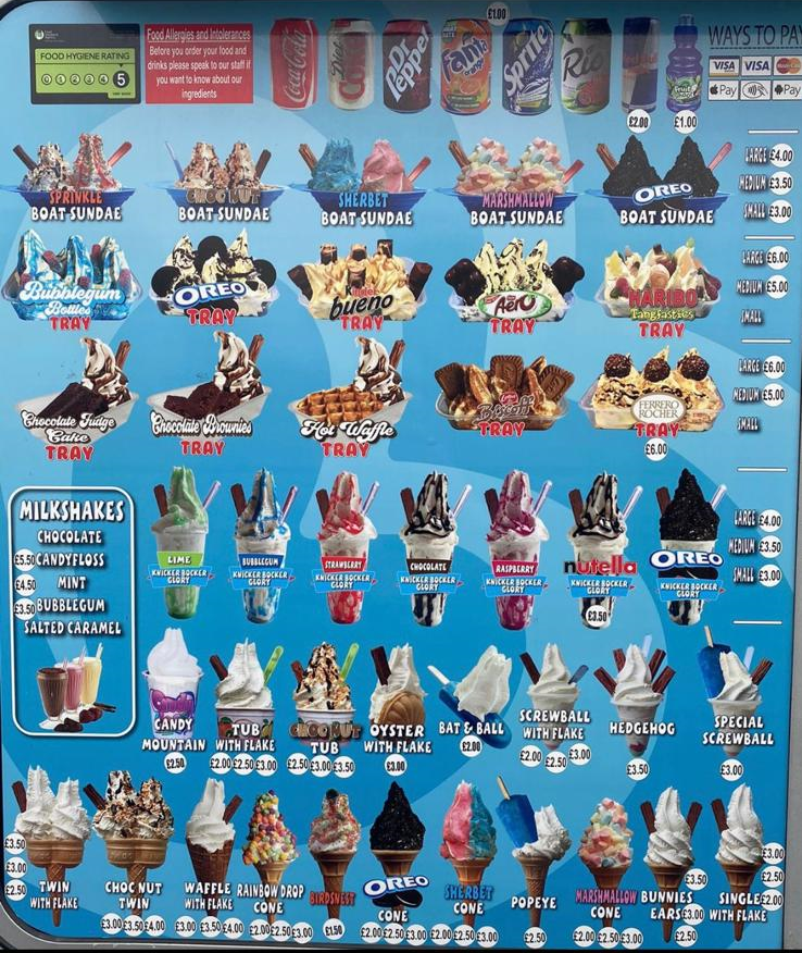 Ice Cream Van Hire Colchester and hot waffle delivery in colchester