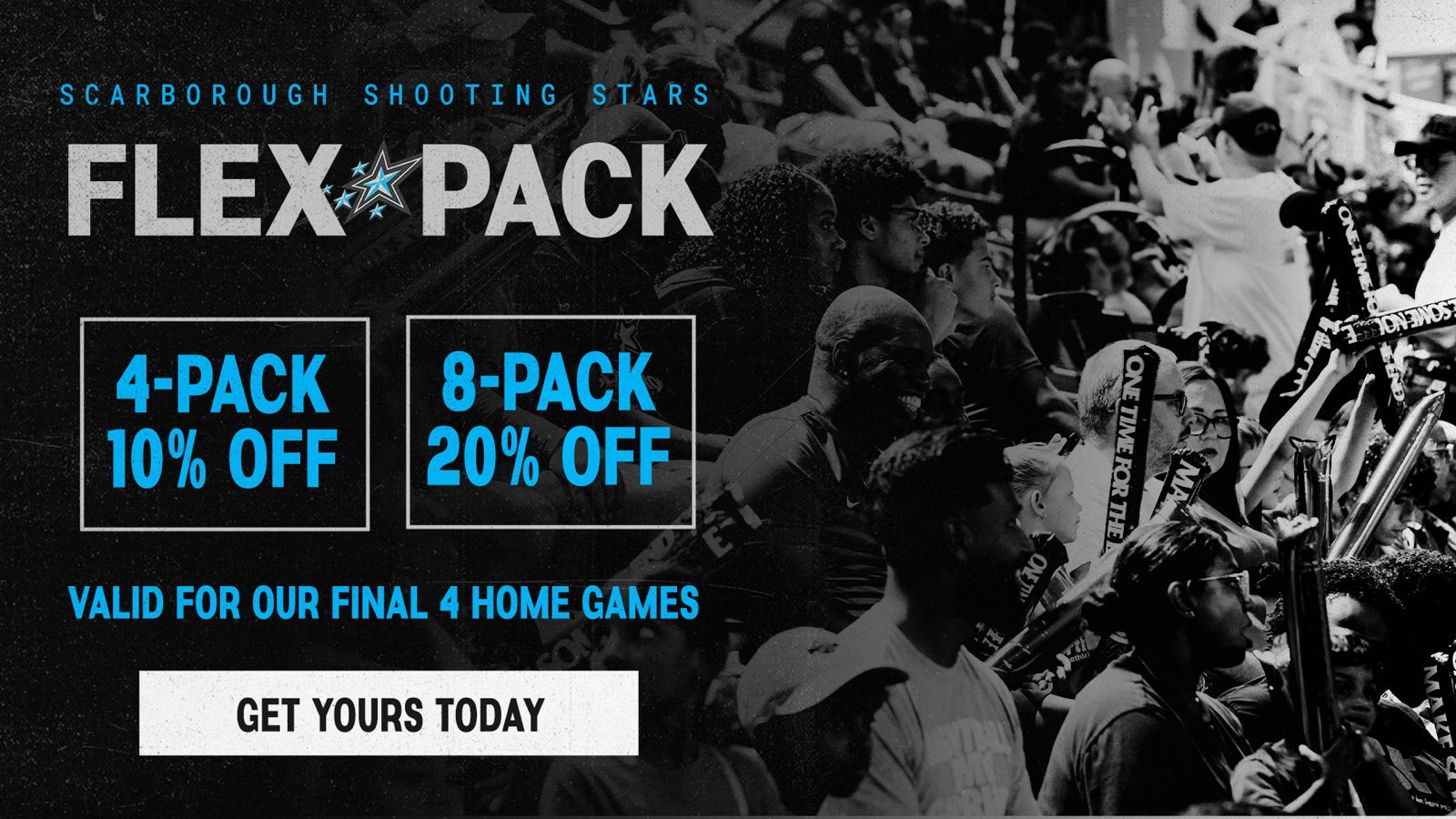 Flex Packs | Scarborough Shooting Stars Tickets